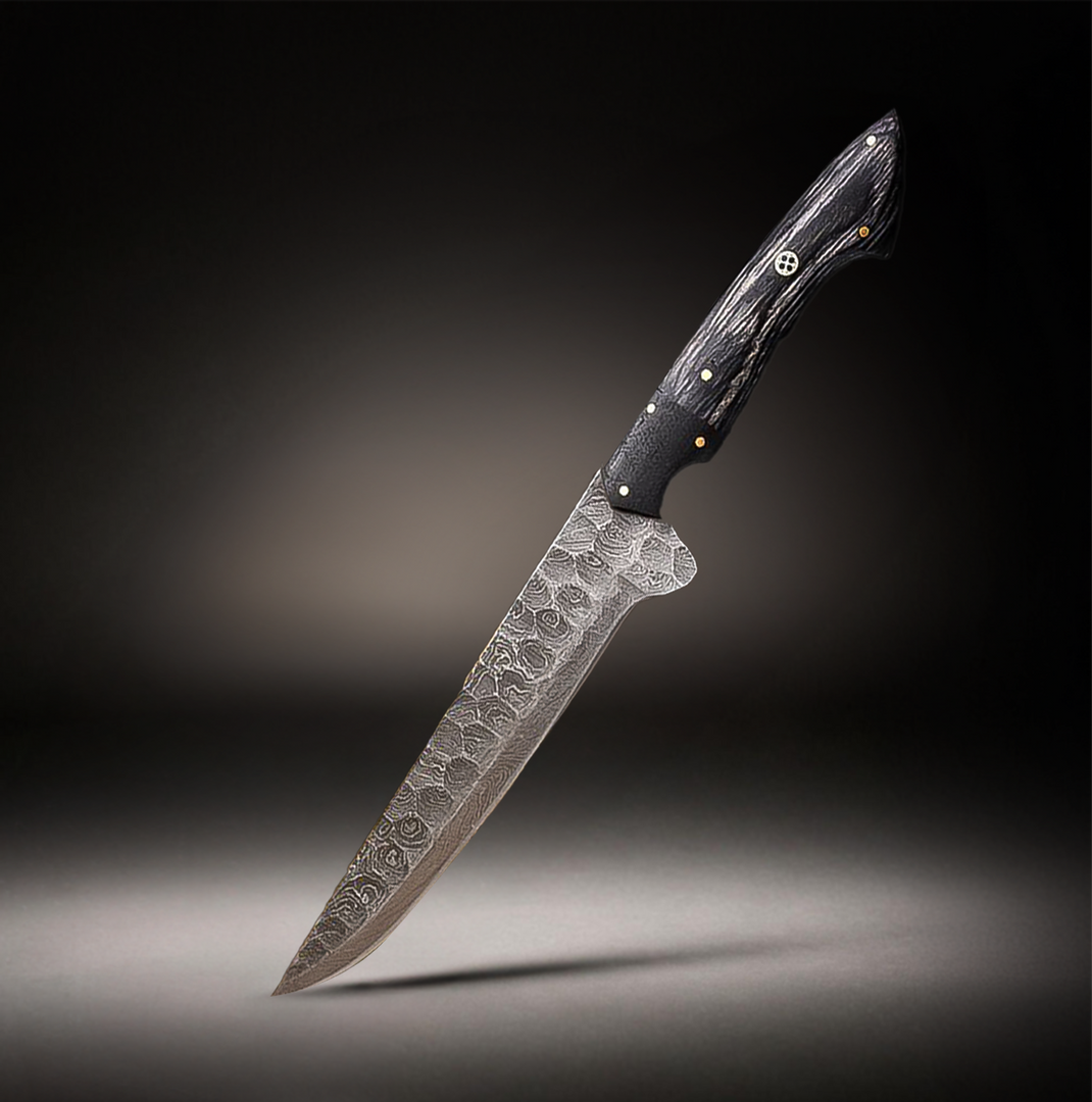 Hand-Forged Chef Damascus 5-Piece Knife Set – Masuta Kitchen